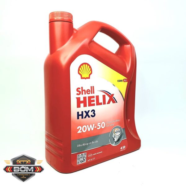 Nhớt Ô Tô Shell Helix HX3 20W-50 | Thay nhớt chính hãng Quận 12